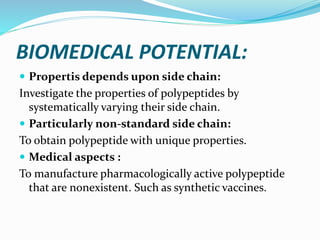 Chemical synthesis of polypetide presentation (1) | PPT