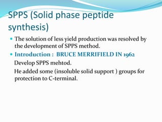 Chemical synthesis of polypetide presentation (1) | PPT