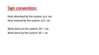 Chemical thermodynamics | PPTX