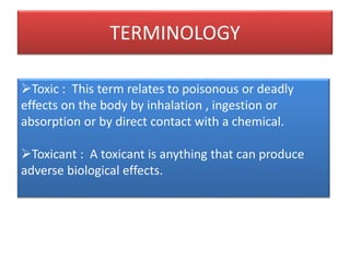 Chemical toxicology and ecofriendly polymers | PPTX
