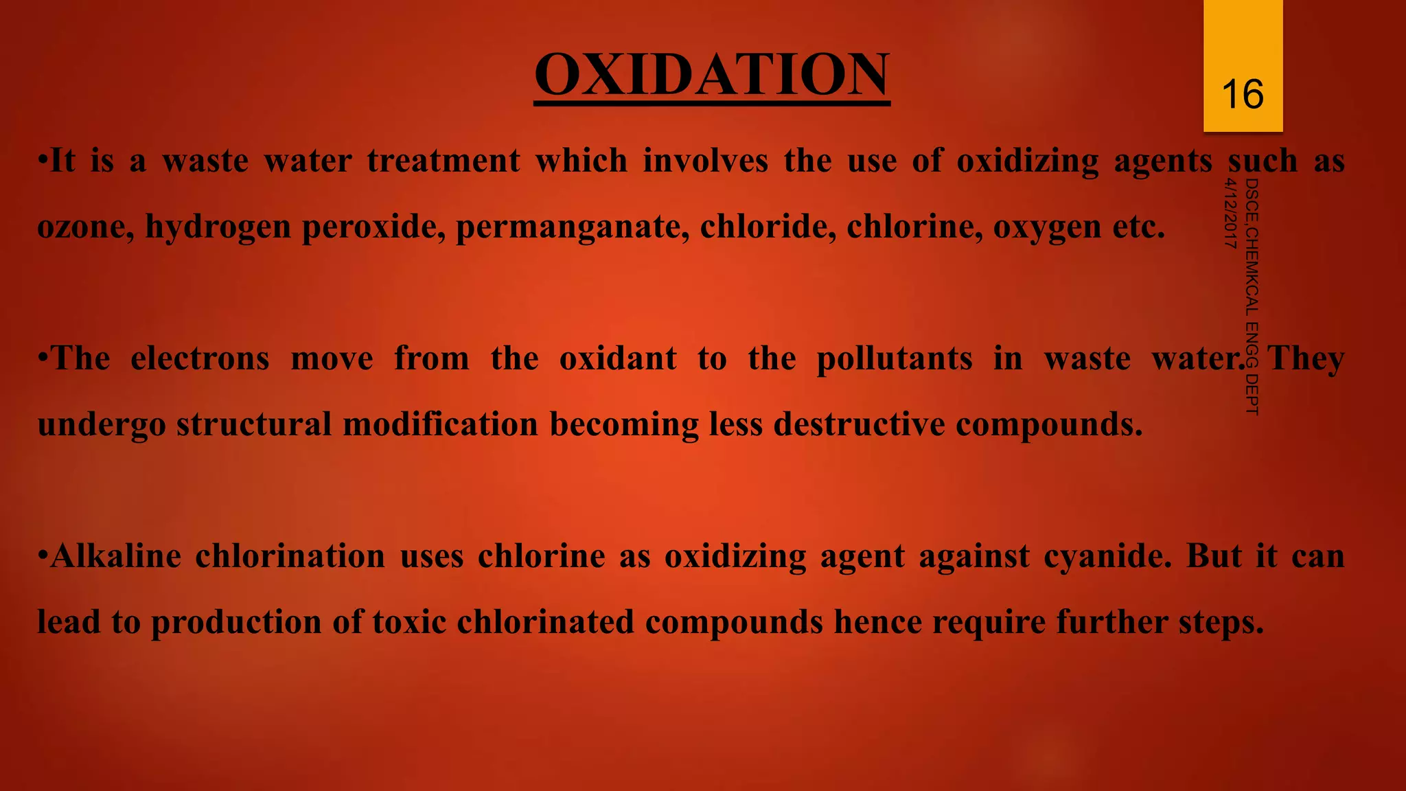 Chemical treatment methods | PPTX