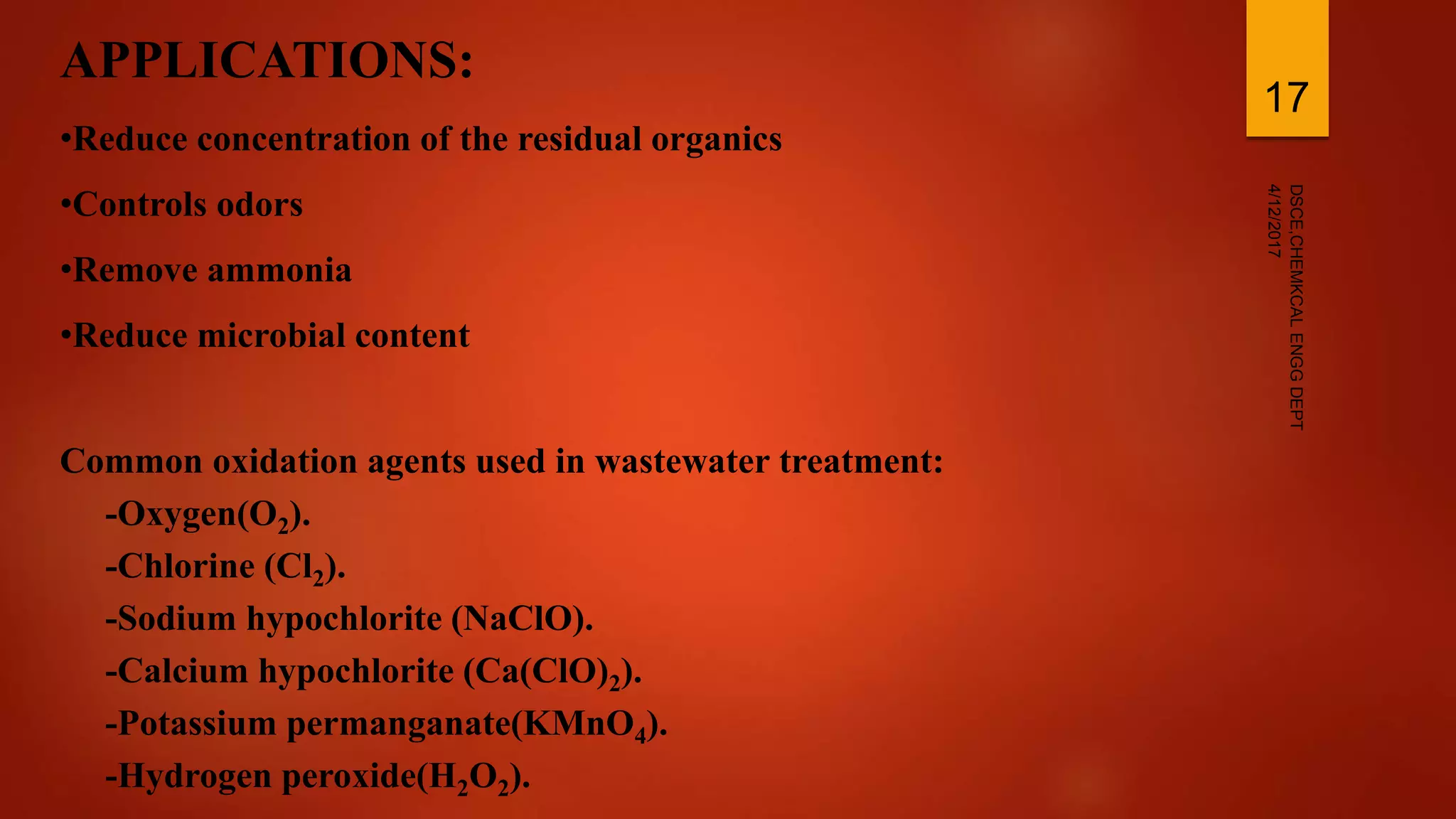 Chemical treatment methods | PPTX