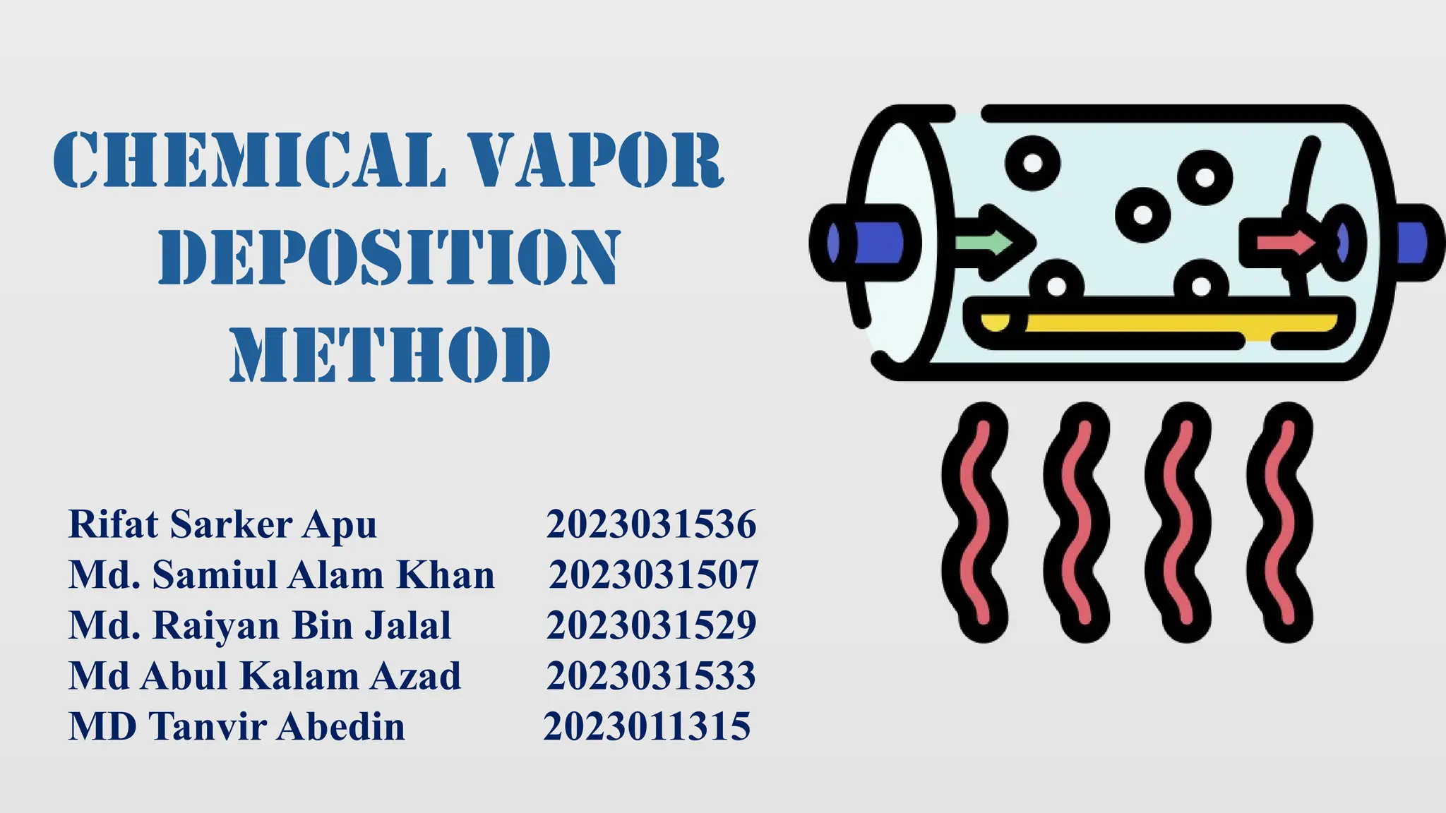 chemical vapour deposition process of producing nano materials.pptx