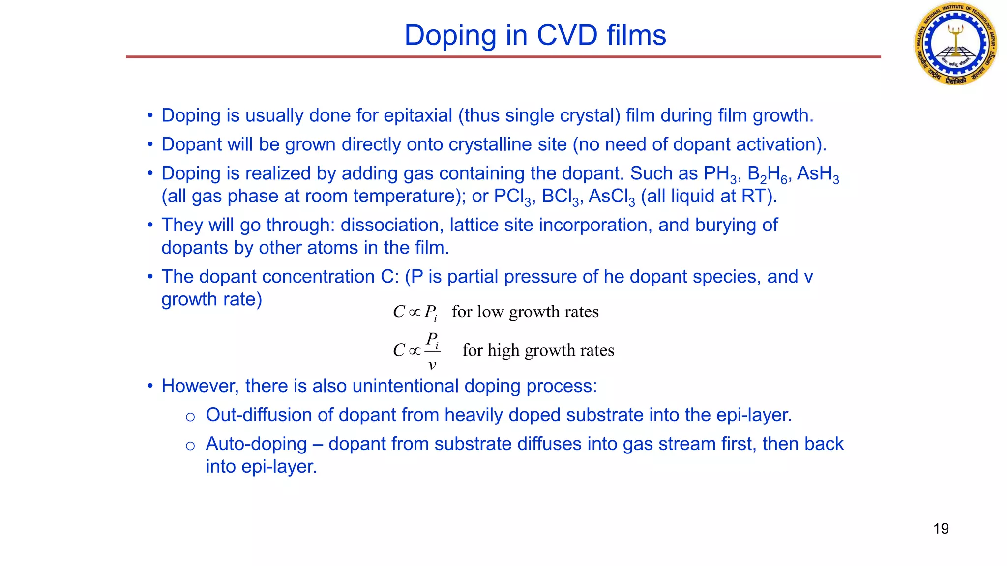 Chemical vapour deposition | PPTX