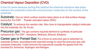 Chemical vapour deposition | PPTX