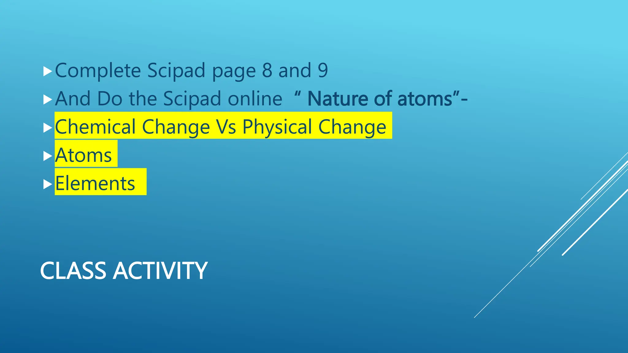 Chemical and Physical Changes- Year 10 Science | PPTX