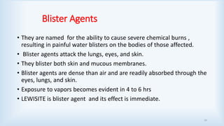 Chemical warfare ...new