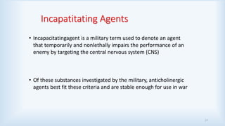 Chemical warfare ...new