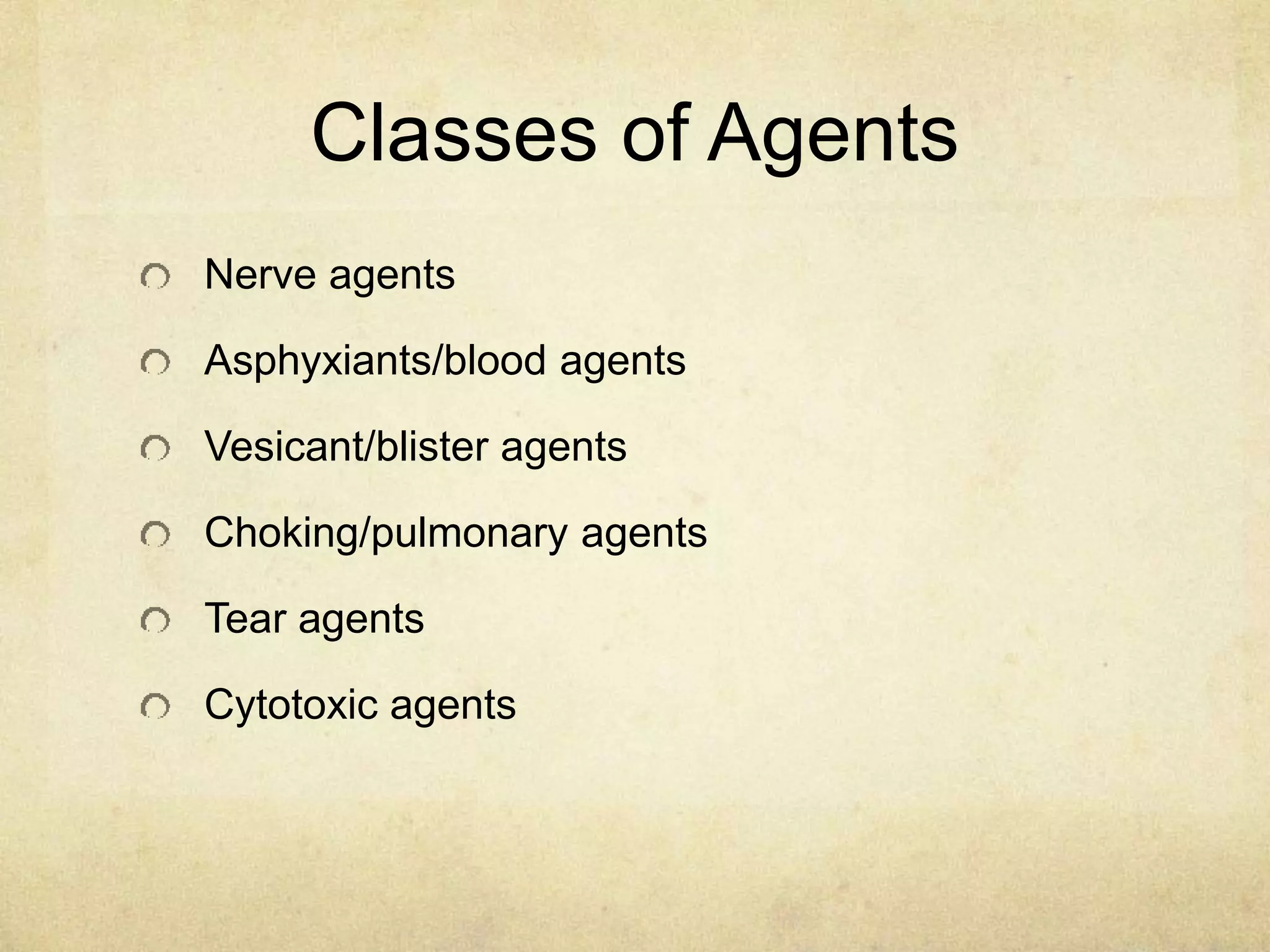 Chemical warfare healey | PPTX