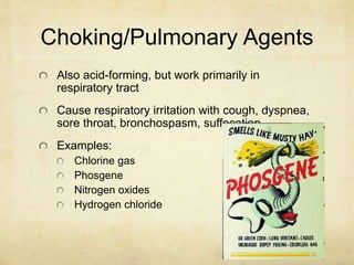 Chemical warfare healey | PPT