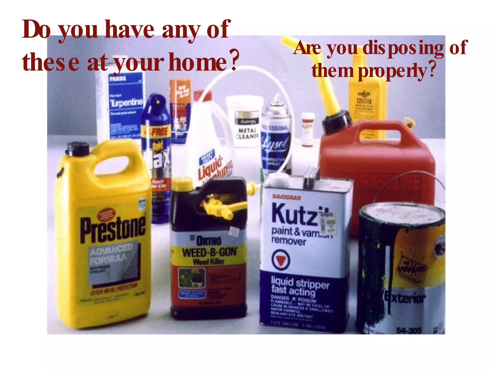 Chemical Waste | PPT