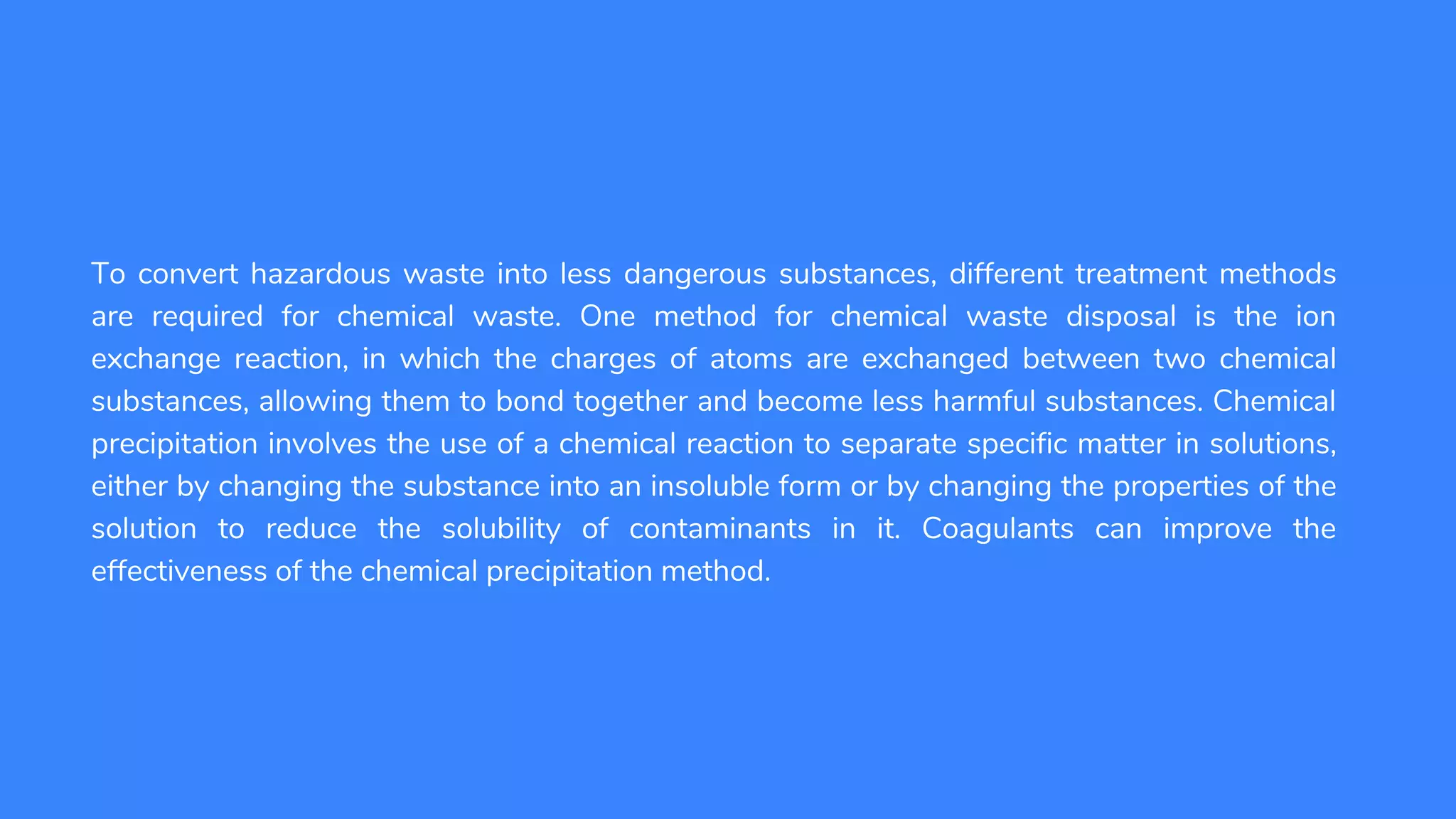 Chemical Waste Disposal Methods to Get rid of Hazardous Waste in a Safe ...