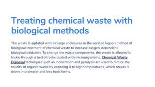 Chemical Waste Disposal Methods to Get rid of Hazardous Waste in a Safe ...