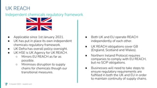 UK REACH vs EU REACH, UK RoHS vs EU RoHS: Emerging Differences | PDF