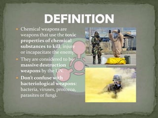 Chemical Weapons | PPTX