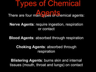 Chemical Weapons, Accidents, and How To Survive Them | PPT