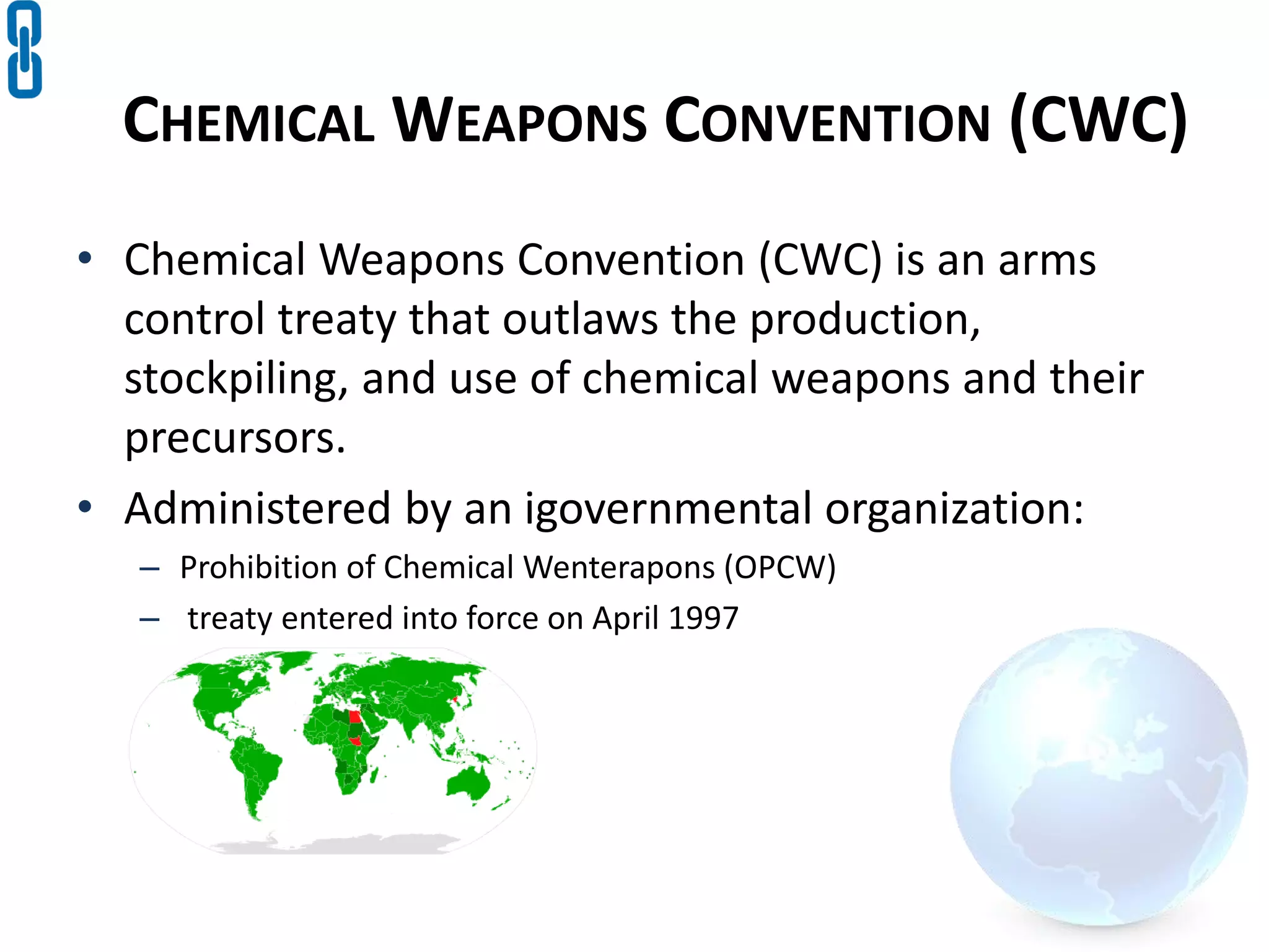 Chemical weapons convention and OPCW | PDF