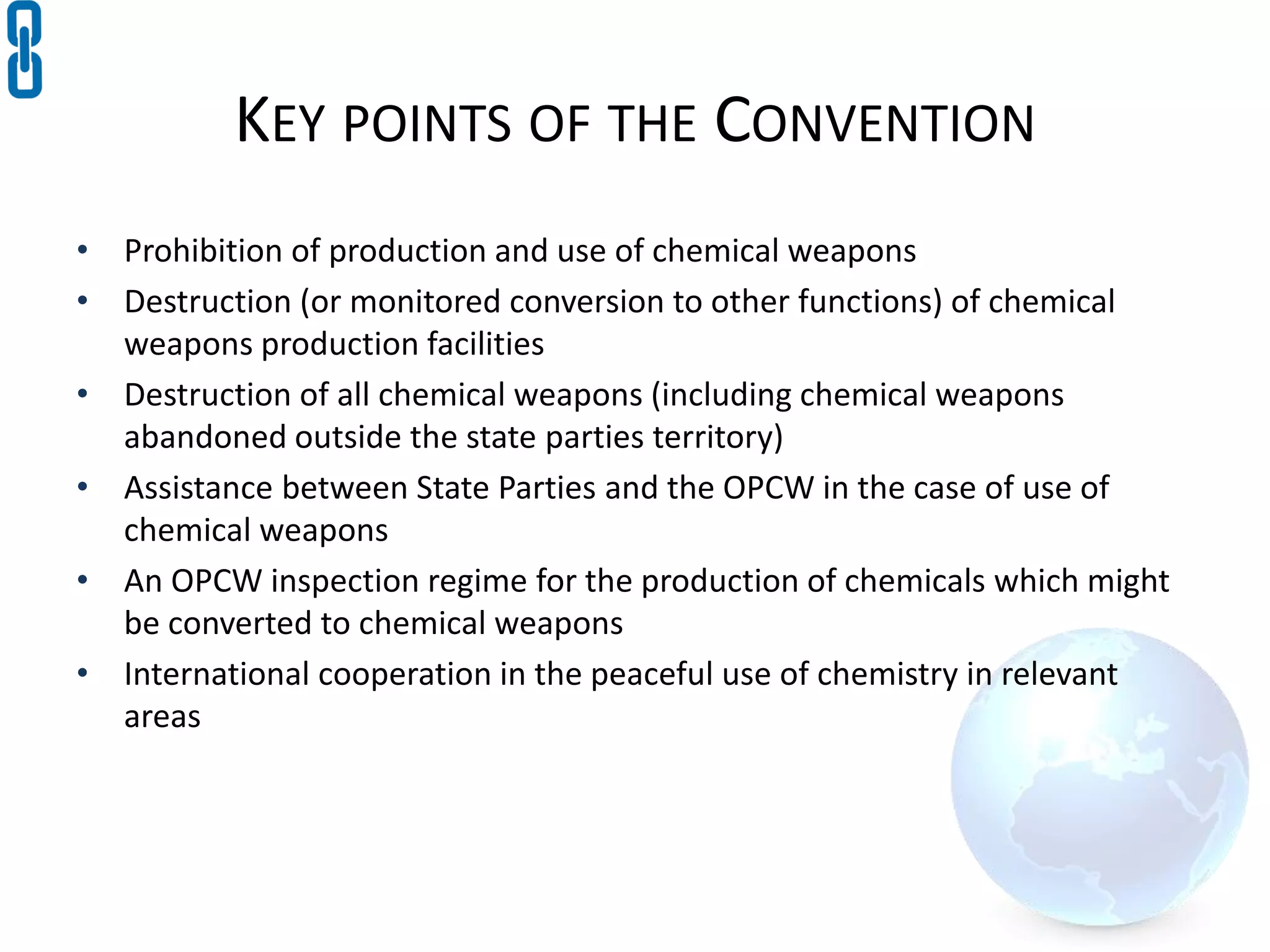 Chemical weapons convention and OPCW | PDF
