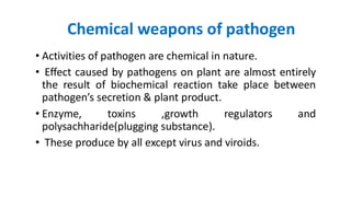 Plant Pathology and Plant Protection,Chemical weapons of pathogens | PDF