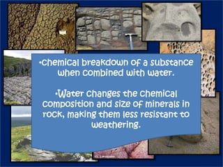 Chemical weathering | PPTX