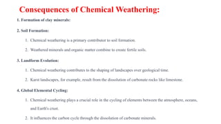 Chemical weathering and formation of clay minerals.pptx