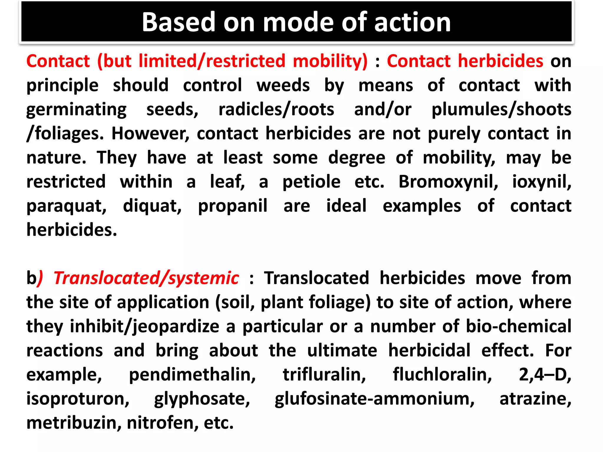 Chemical weed control | PPTX