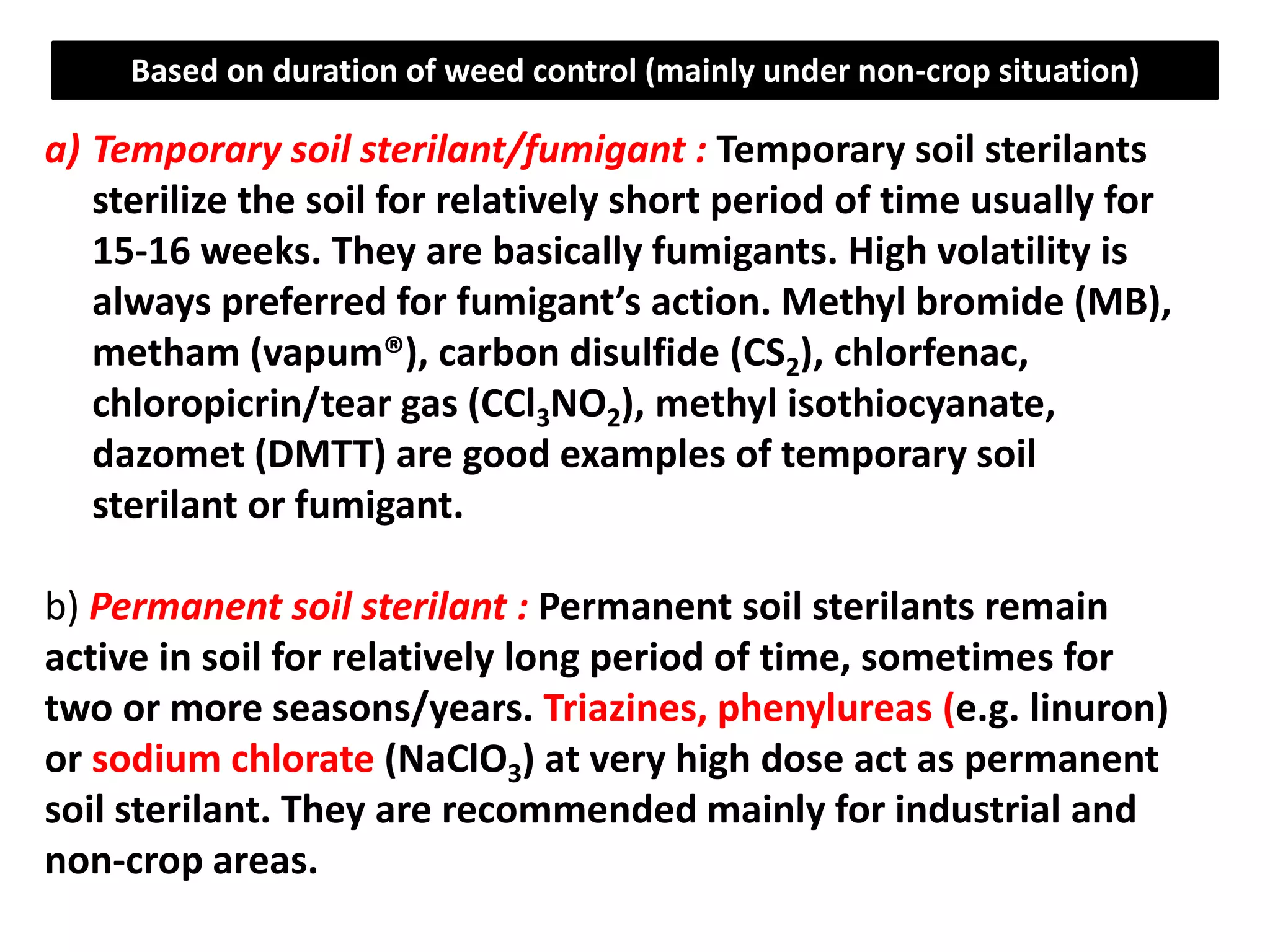 Chemical weed control | PPTX