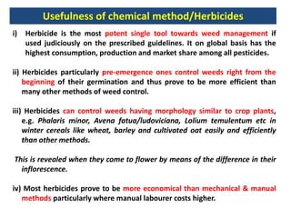 Chemical weed control | PPTX