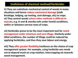 Chemical weed control | PPTX