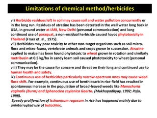 Chemical weed control | PPTX