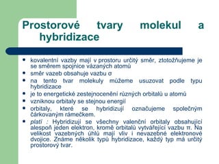 Chemická vazba | PPT