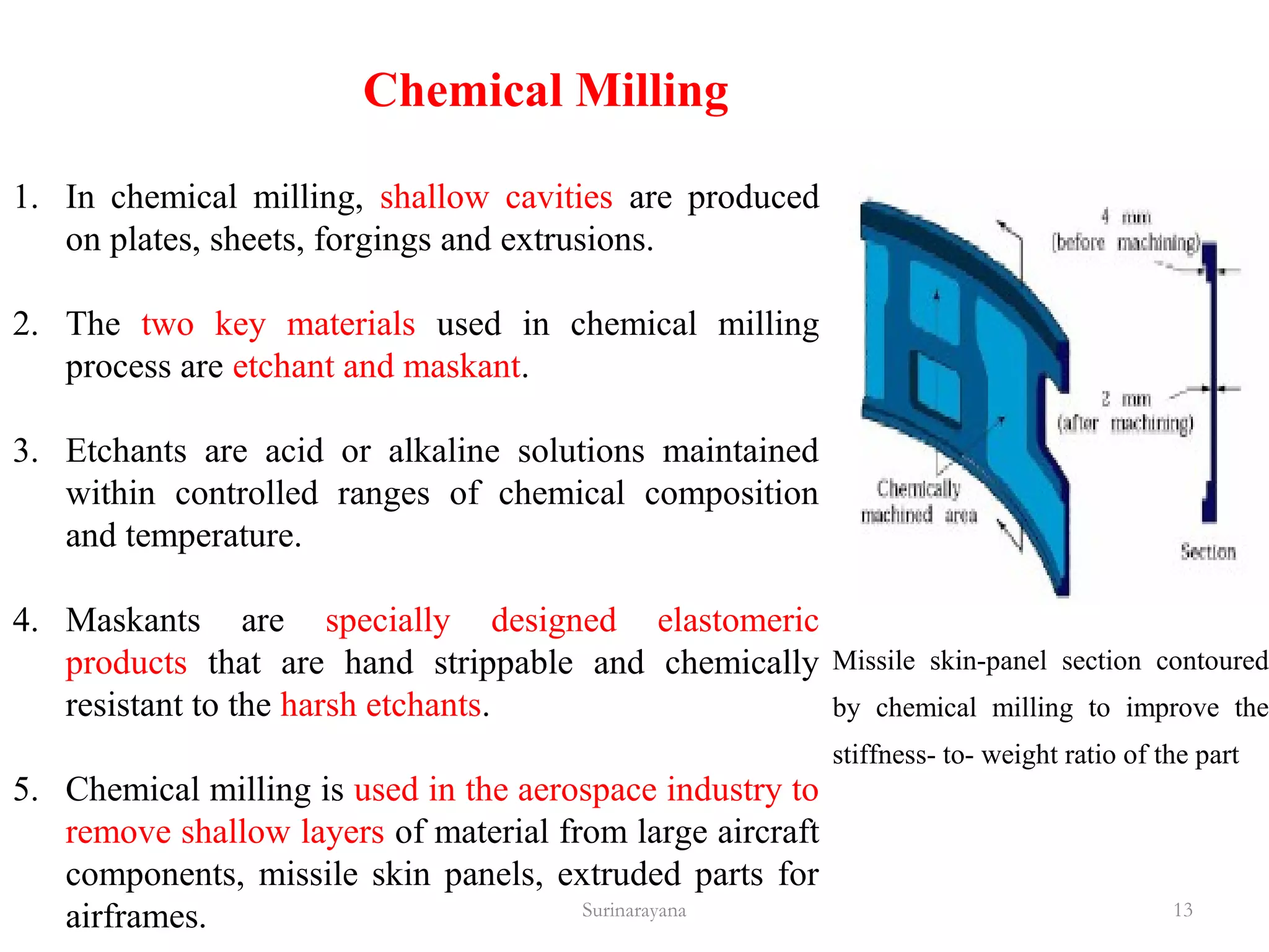 Chemical machining | PPT