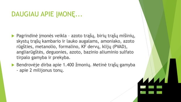 Sieros ir azoto rūgštys. Ir jų išgavimas Lietuvoje. | PPTX