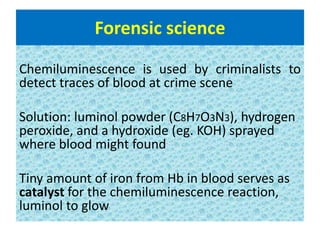 Chemiluminescence | PPTX