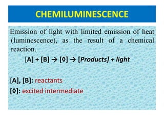 Chemiluminescence | PPTX