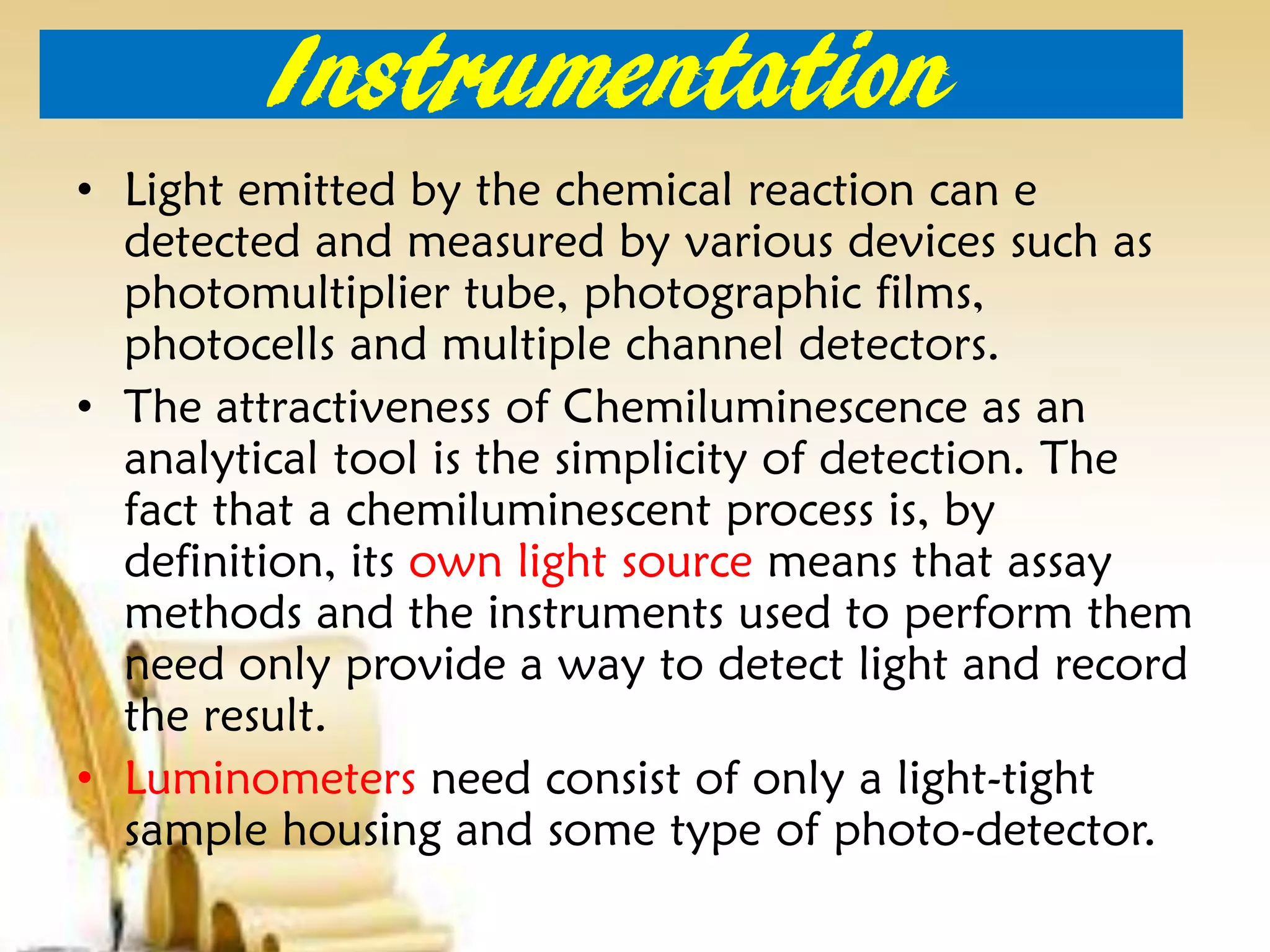 Chemiluminescence | PDF