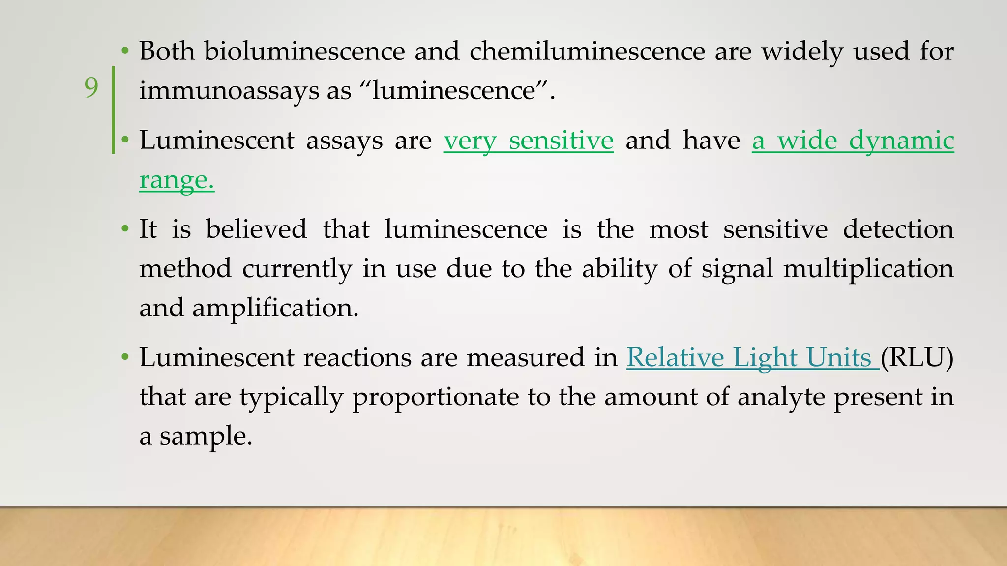 Chemiluminescence | PPTX