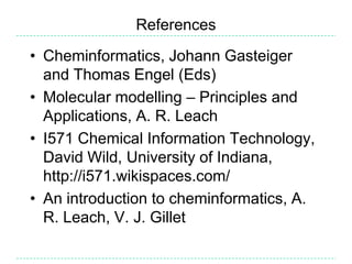 Cheminformatics | PPTX