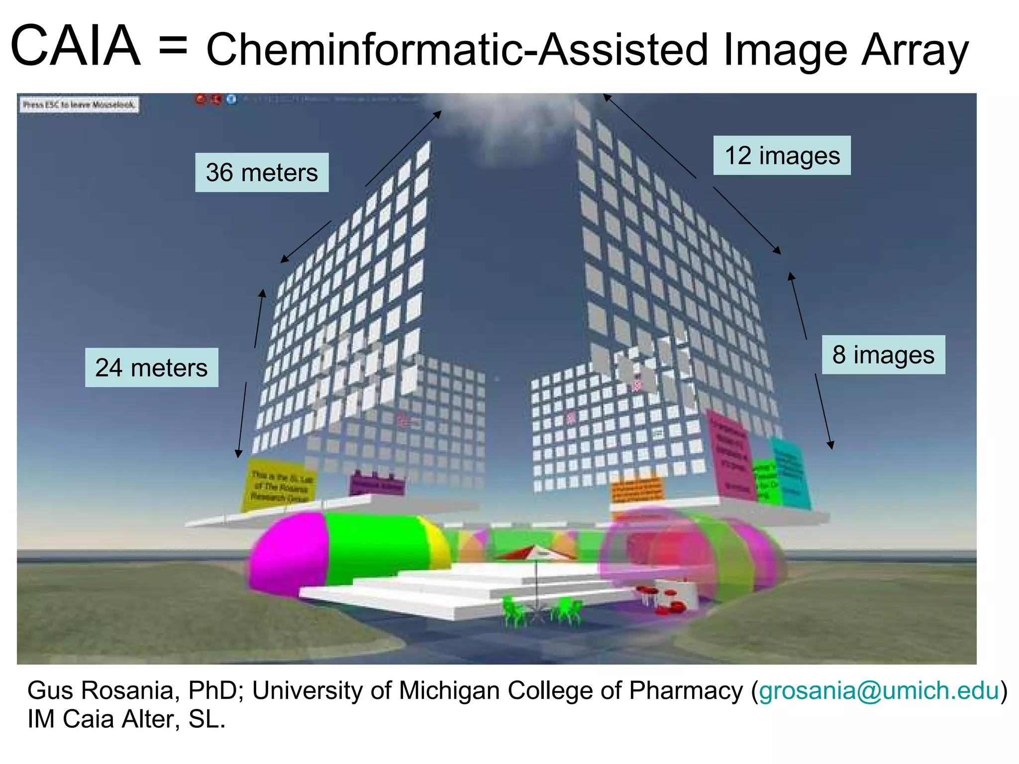 Cheminformatic Display - Life 2.0 Data Visualization Panel | PPT