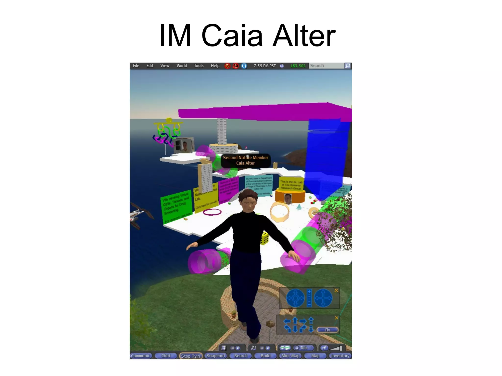 Cheminformatic Display - Life 2.0 Data Visualization Panel | PPT