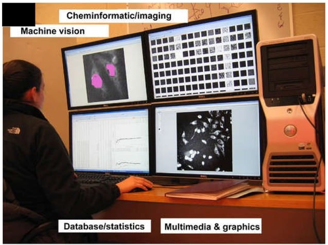 Cheminformatic Display - Life 2.0 Data Visualization Panel | PPT