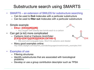 Overview of cheminformatics | PPT