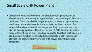 CHP Project in Chemi & Petrochemi Iran | PPT