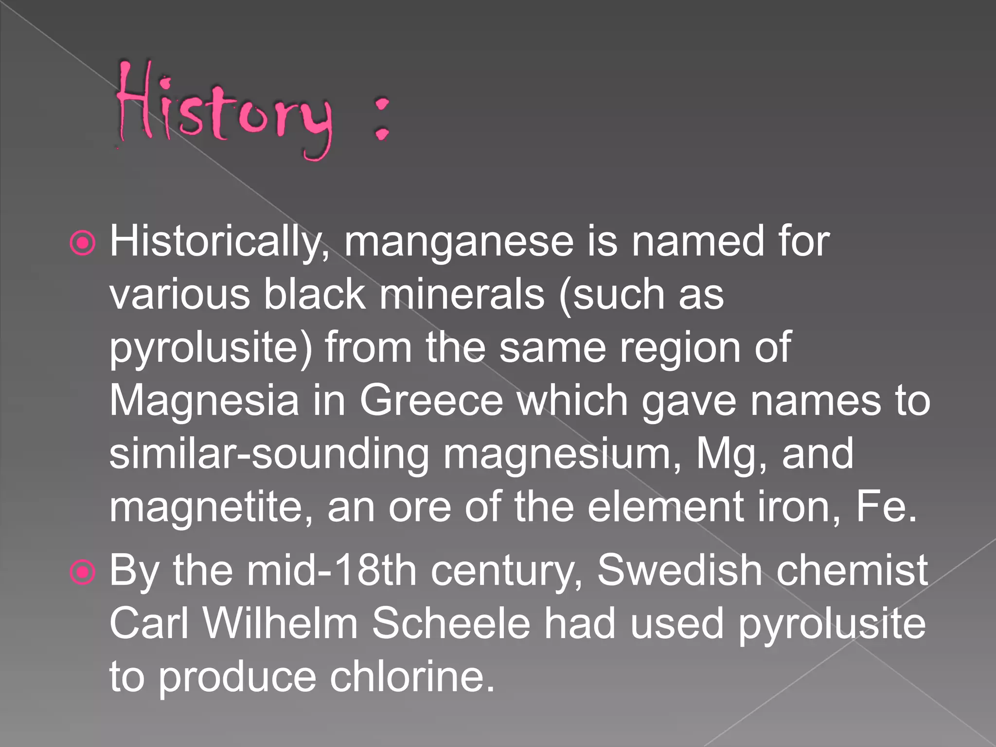 magnesium and iron | PPTX