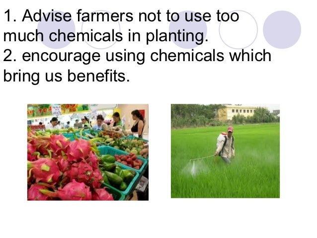 Chemicals in agriculture