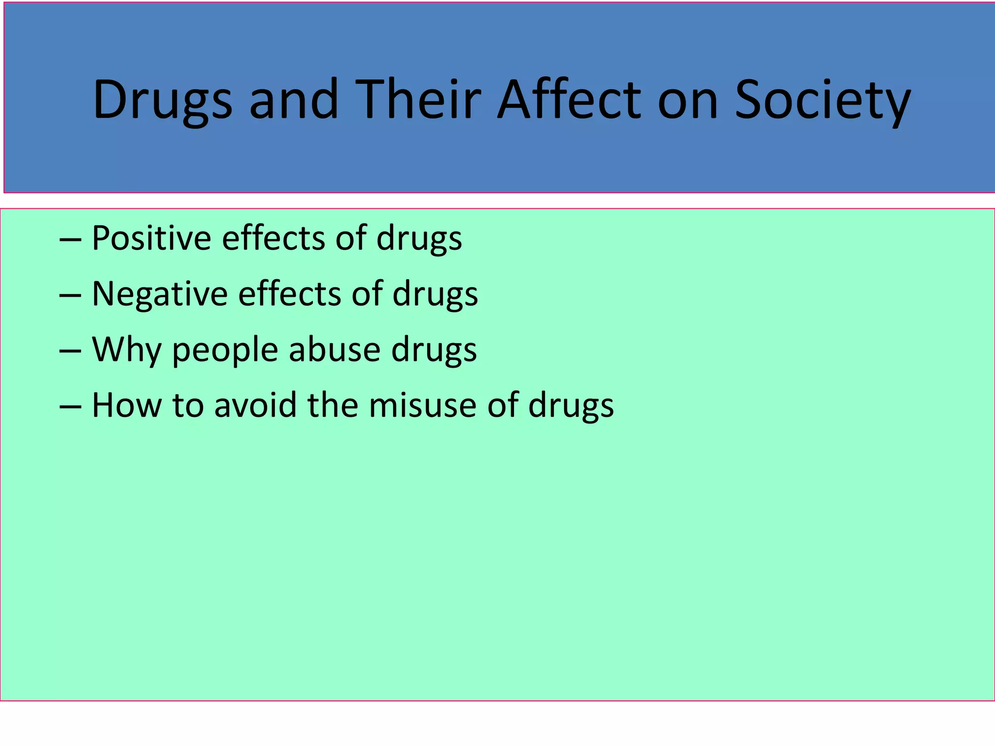 Drug Abuse | PPTX