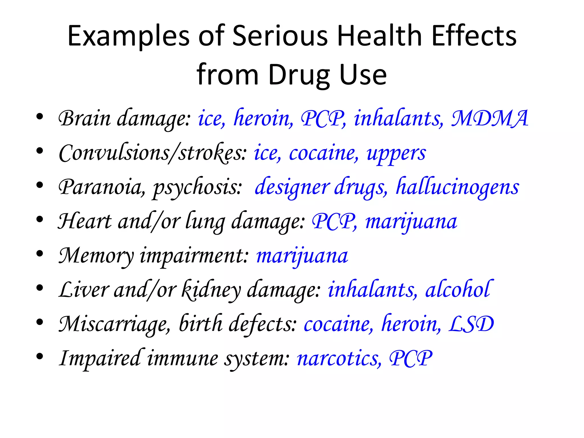 Drug Abuse | PPTX