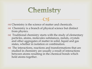 Chemistry | PPTX