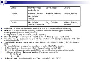 Chemistry | PPT | Chemistry | Science