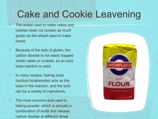 Chemistry of Leavening | PPT